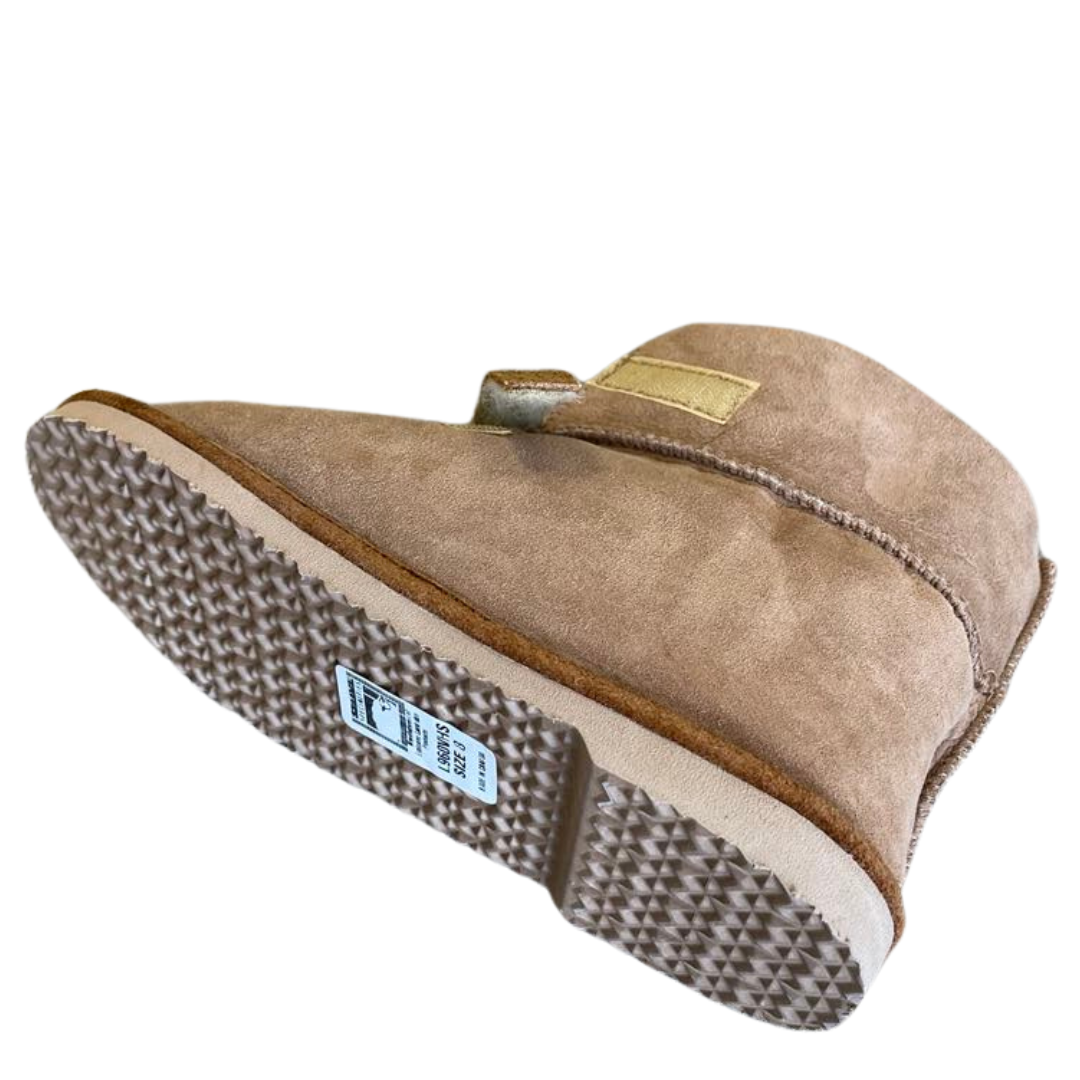 Deluxe Medical Slippers with Rubber Sole – Sheepskin Loft