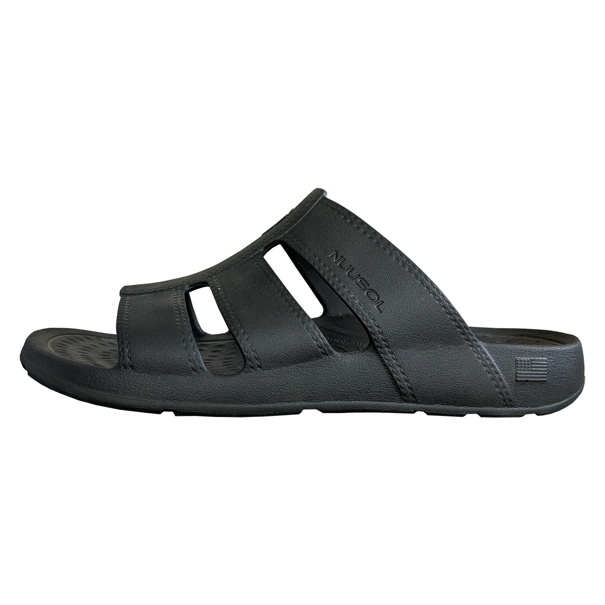 Stanley Slide - Black – Sheepskin Loft